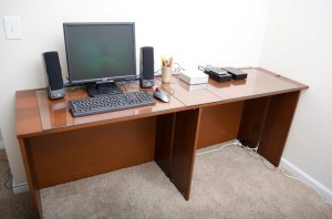 The "Billy Bob" Long Wall Desk