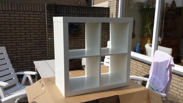 IKEA Expedit DJ Booth for LoungeBar
