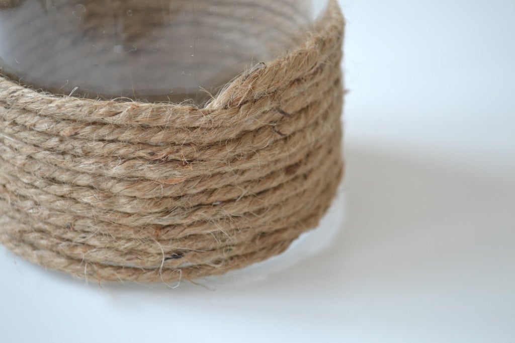 Weekend Project: Rope Jar Lanterns