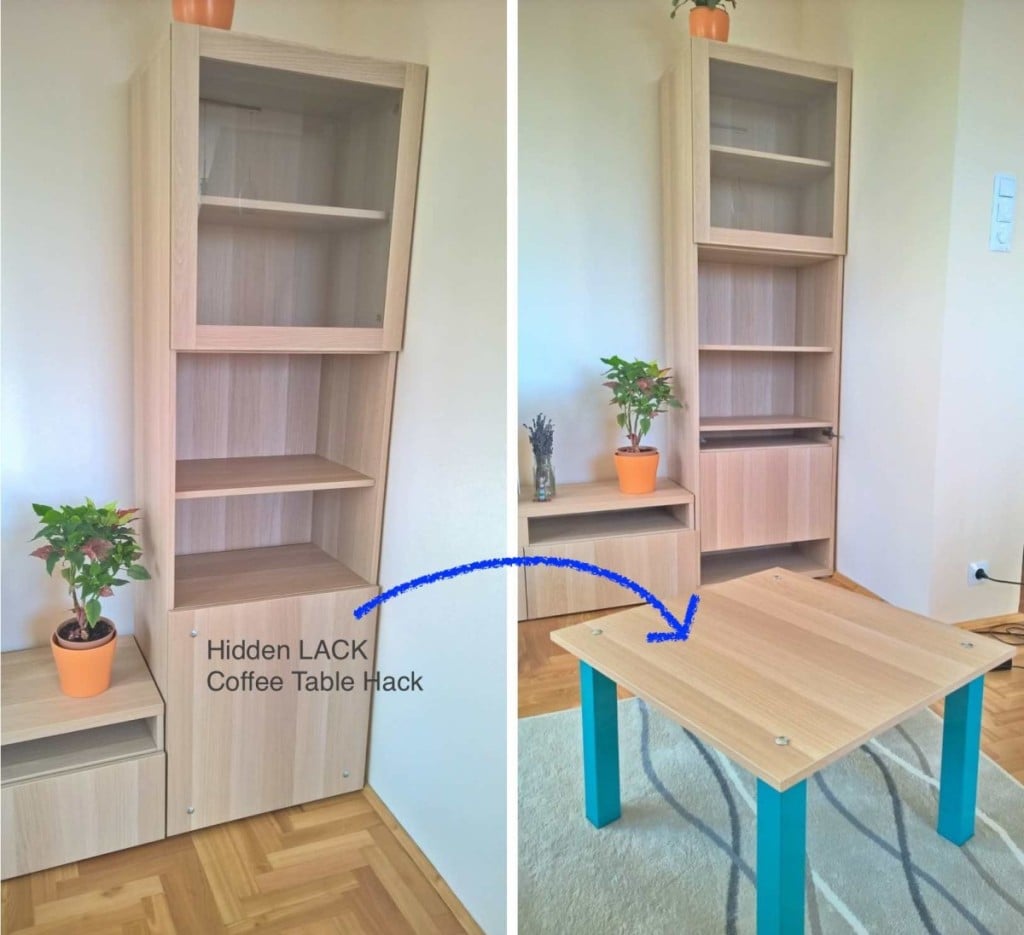 Hidden Coffee Table Hack 6654