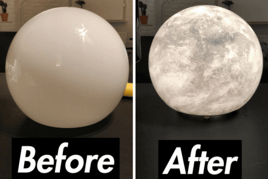 Want a Moon Lamp? Here’s an easy DIY version