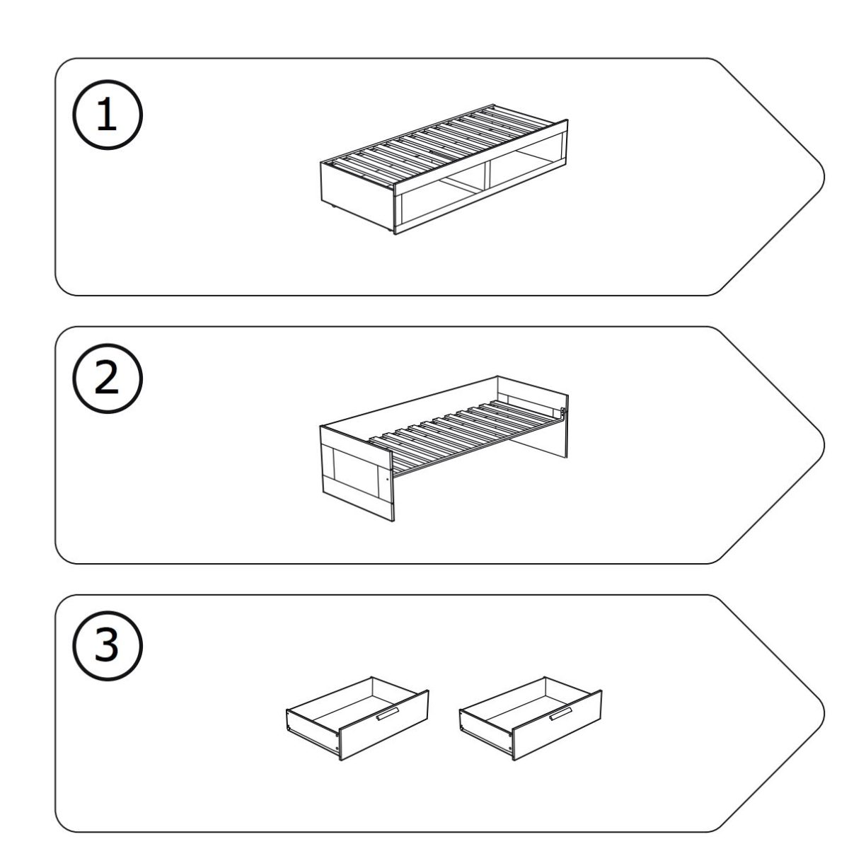 Hackers Help: Can you change the ends of an IKEA daybed?