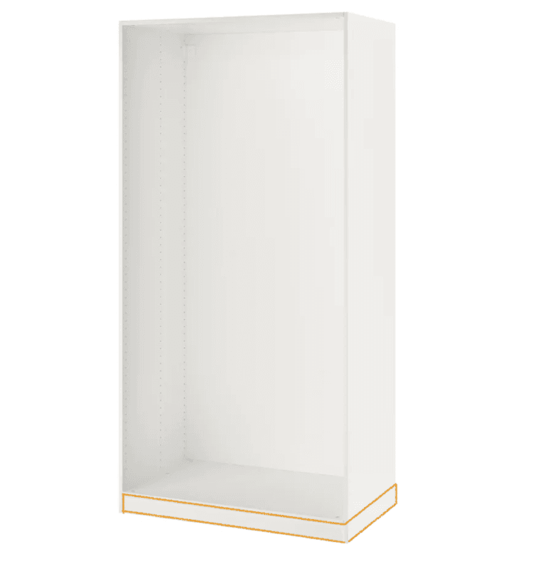 Q: How to cut PAX frame to fit ceiling coving?