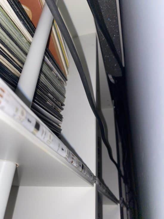 An IKEA DJ Booth completes this supercool hideaway