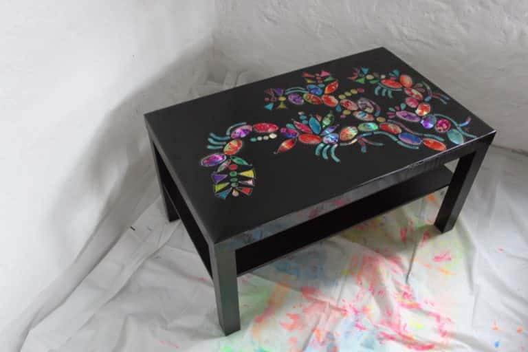 Using the LACK table as a canvas for art