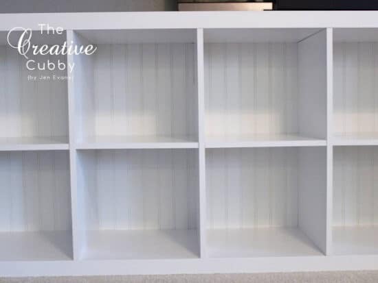 12 Ways to Close Up the Back of the IKEA KALLAX Shelving Unit