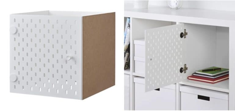 12 Ways to Close Up the Back of the IKEA KALLAX Shelving Unit