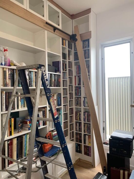 Building a Beautiful Bookcase Library Wall with BILLY