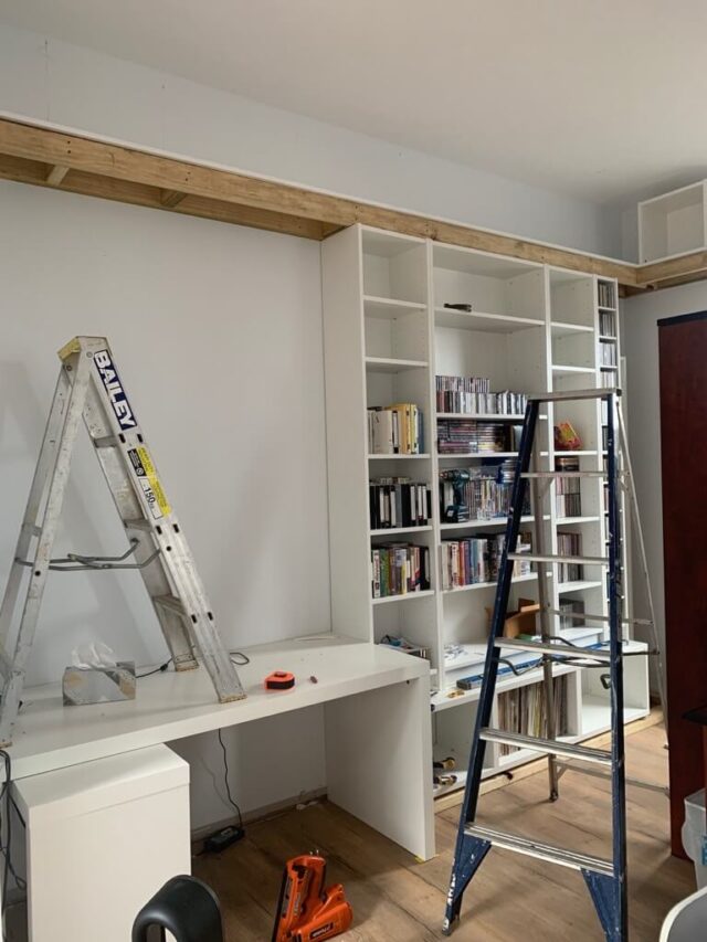Building a Beautiful Bookcase Library Wall with BILLY