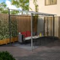 IKEA Gazebo made into the dressing room of my dreams