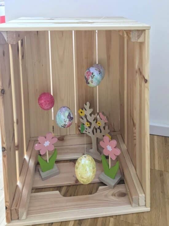IKEA Easter Decorations – a cute diorama, candle stand and more