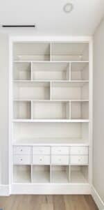 We built in the KALLAX for a totally new look