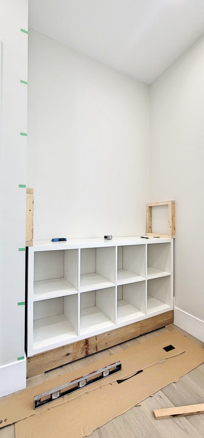 We built in the KALLAX for a totally new look