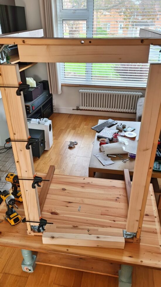 DIY Hidden Poker Table built into regular IKEA dining table