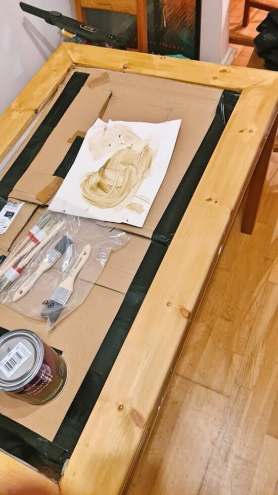 DIY Hidden Poker Table built into regular IKEA dining table