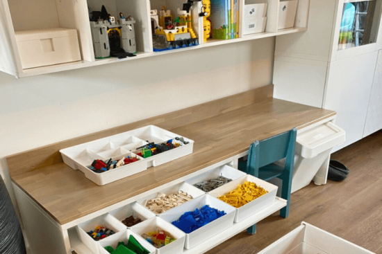 How we built a small LEGO room with IKEA