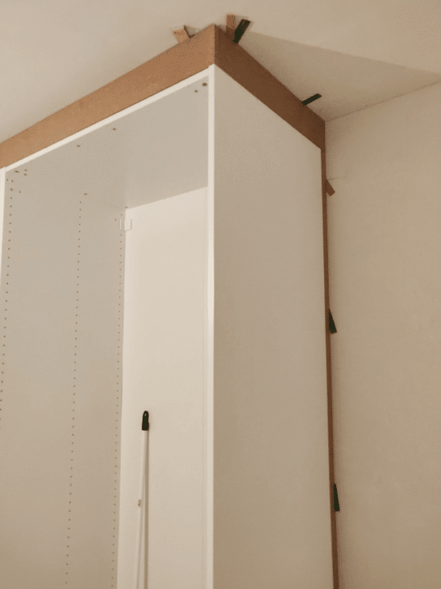 2 ways to DIY a built-in sloped ceiling closet