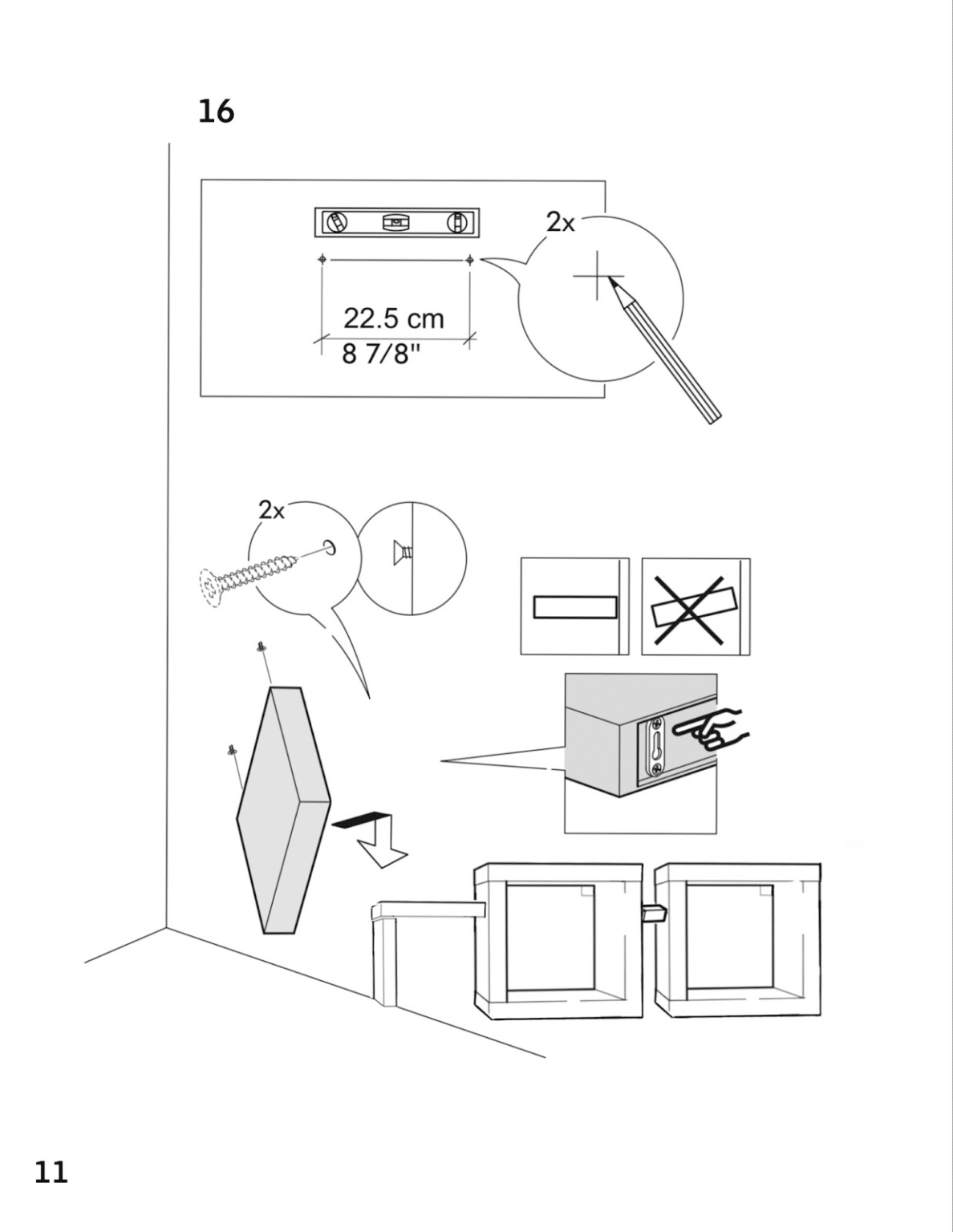 An IKEA Shelf Hack modeled after NFTs: Nouns Noggles