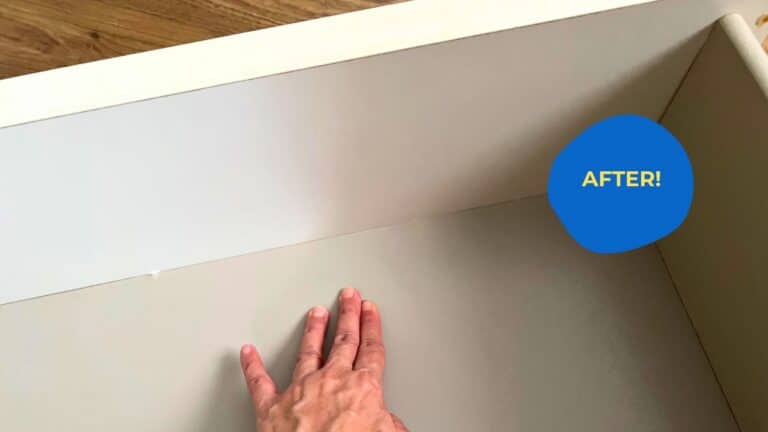 Sagging IKEA Drawer Bottom Repaired With This $6 Fix