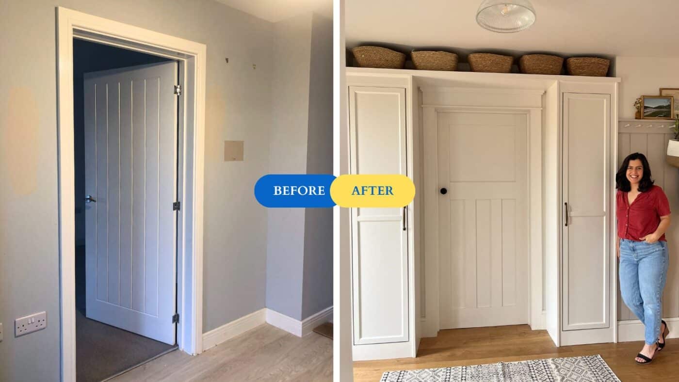 Too Many Doors in the Hallway? See How One DIYer Created a Brilliant ...