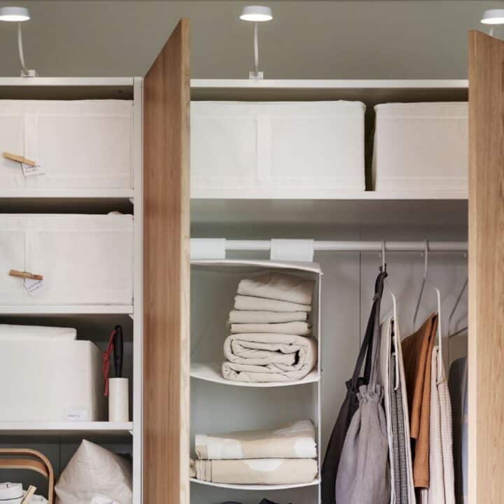 IKEA's New PAX Add-On Unit Turns Dead Space Into Storage