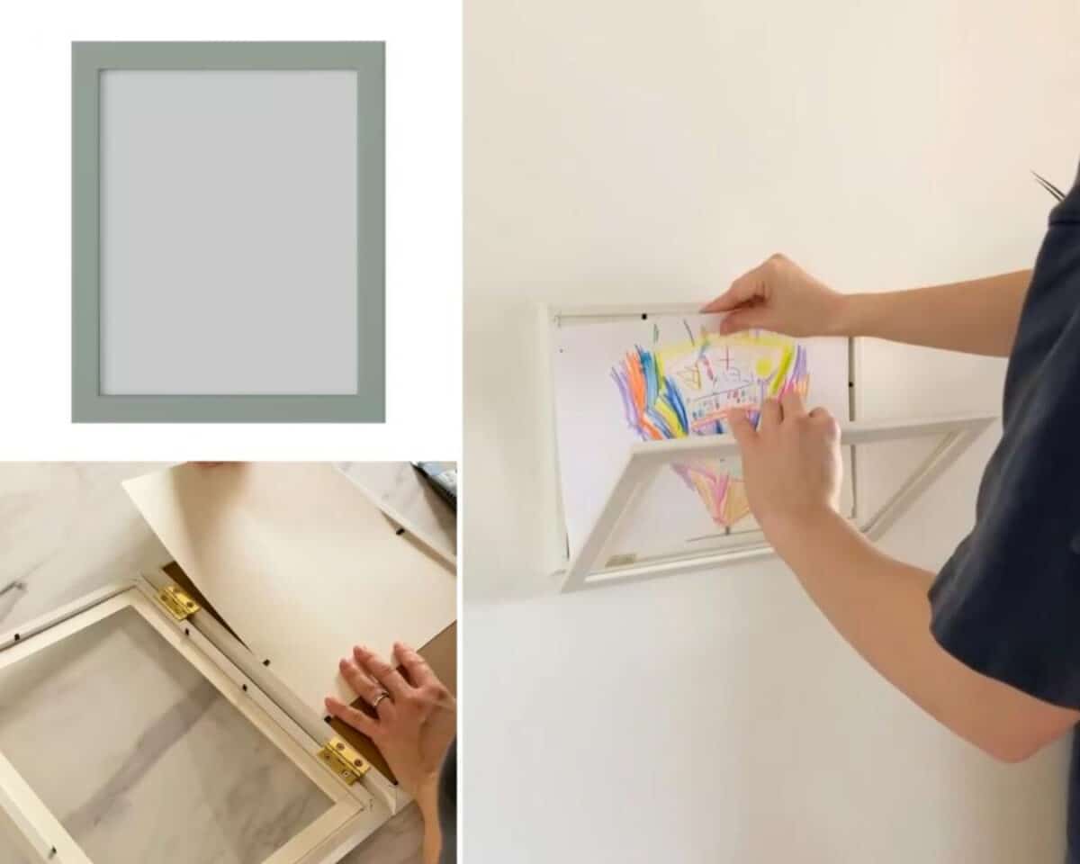 The Picture Frame Hack That Lets You Enjoy New Artwork in Seconds