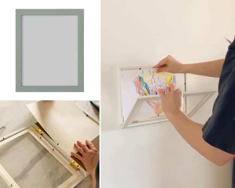The Picture Frame Hack That Lets You Enjoy New Artwork in Seconds
