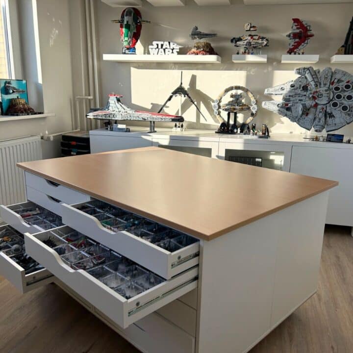 How To Build A LEGO Table With Storage: A Simple DIY Project