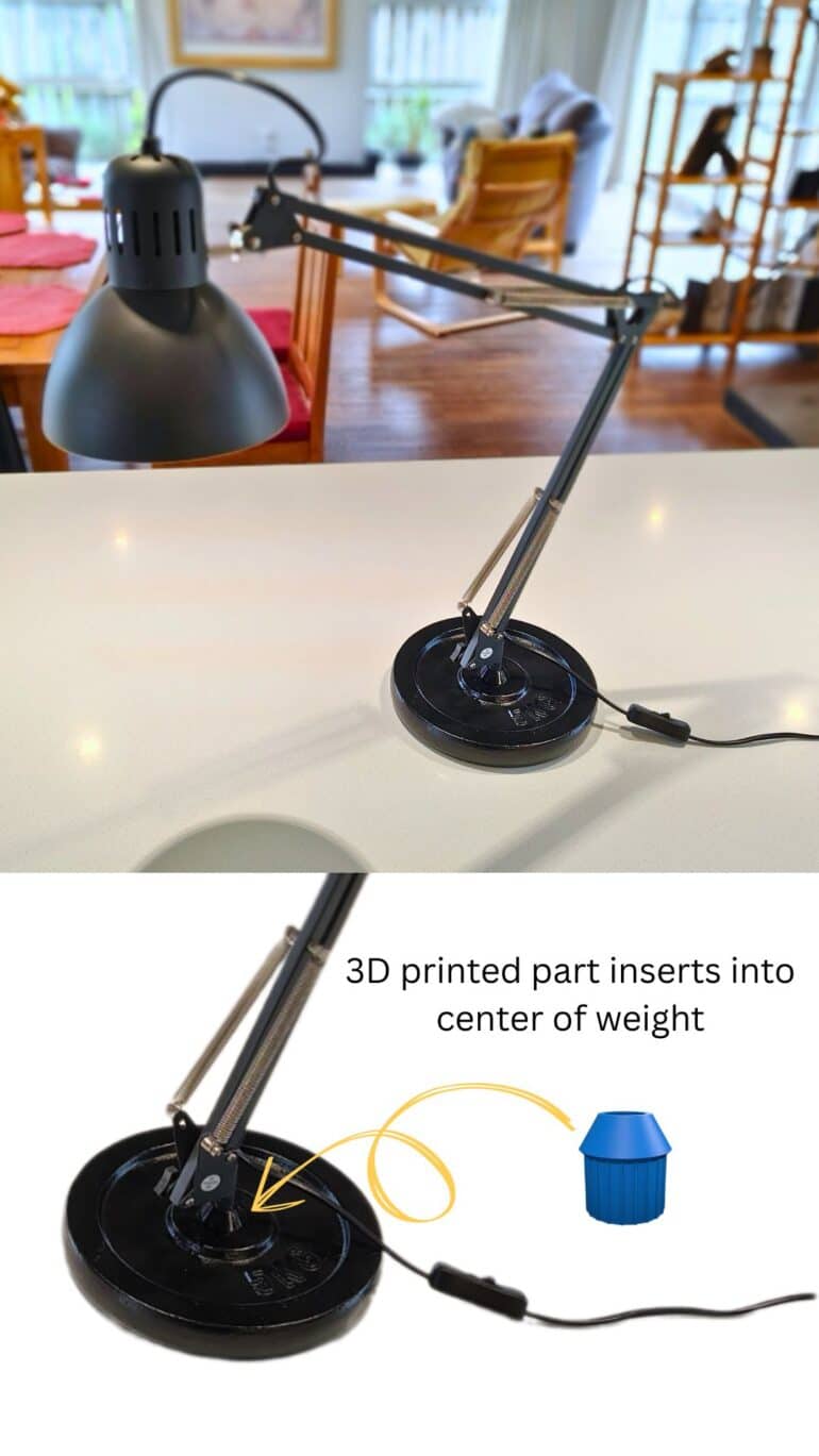 The Clamp Had to Go—Now My TERTIAL Lamp Is Perfect