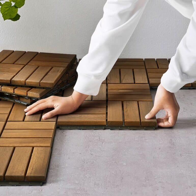Restore IKEA RUNNEN Decking Tiles Like New (User Tested!)
