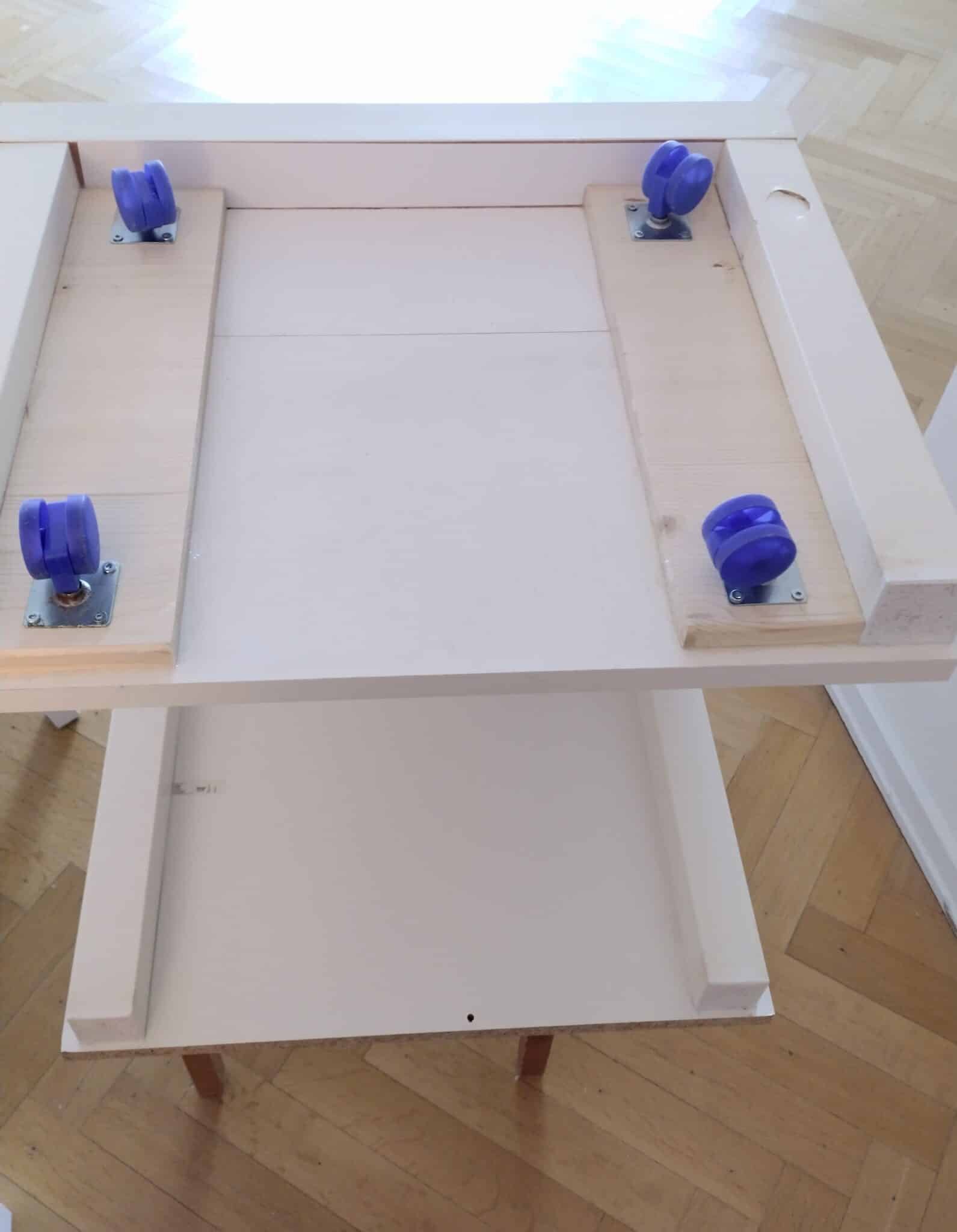 This Clever LACK Table Flip Turns It into the Perfect C-Shaped Side Table