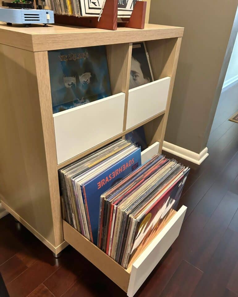 A Japanese Furniture Maker Holds the Key to Luxe (Simple) Record Storage