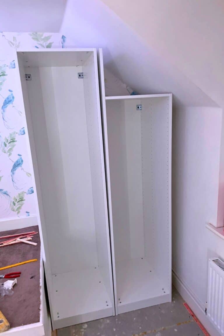 This Genius IKEA Hack Solves Two Awkward Layout Problems at Once