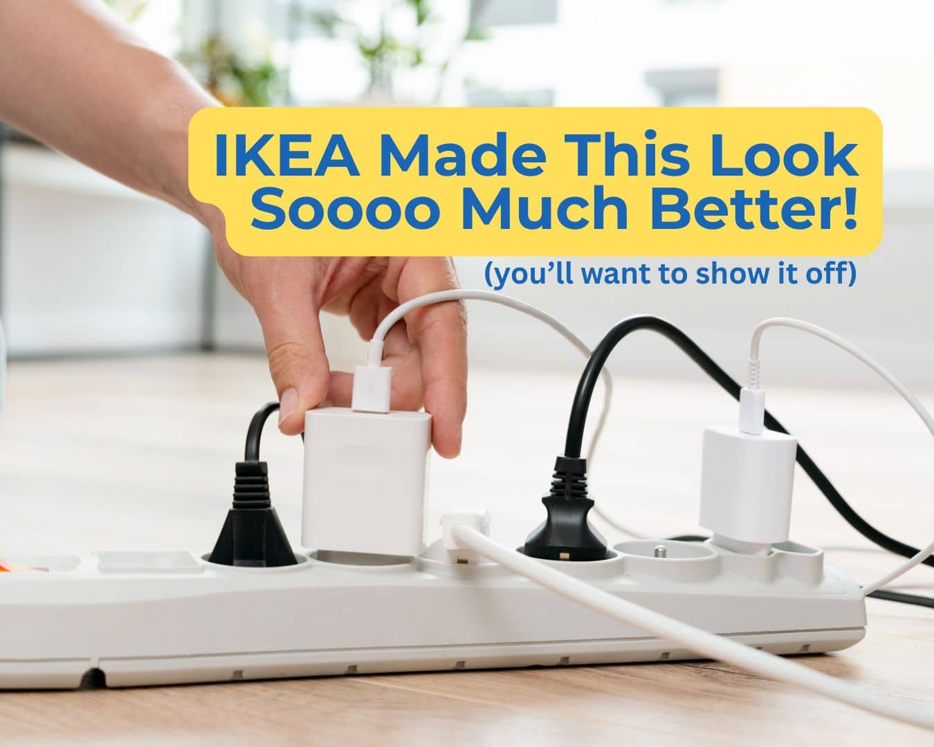 IKEA Just Made an Extension Cord You’ll Actually Want to Display