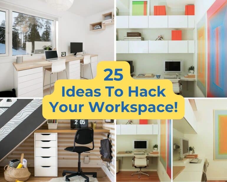 25 IKEA Desk Hacks So Clever, You’ll Rethink Your Home Office Setup