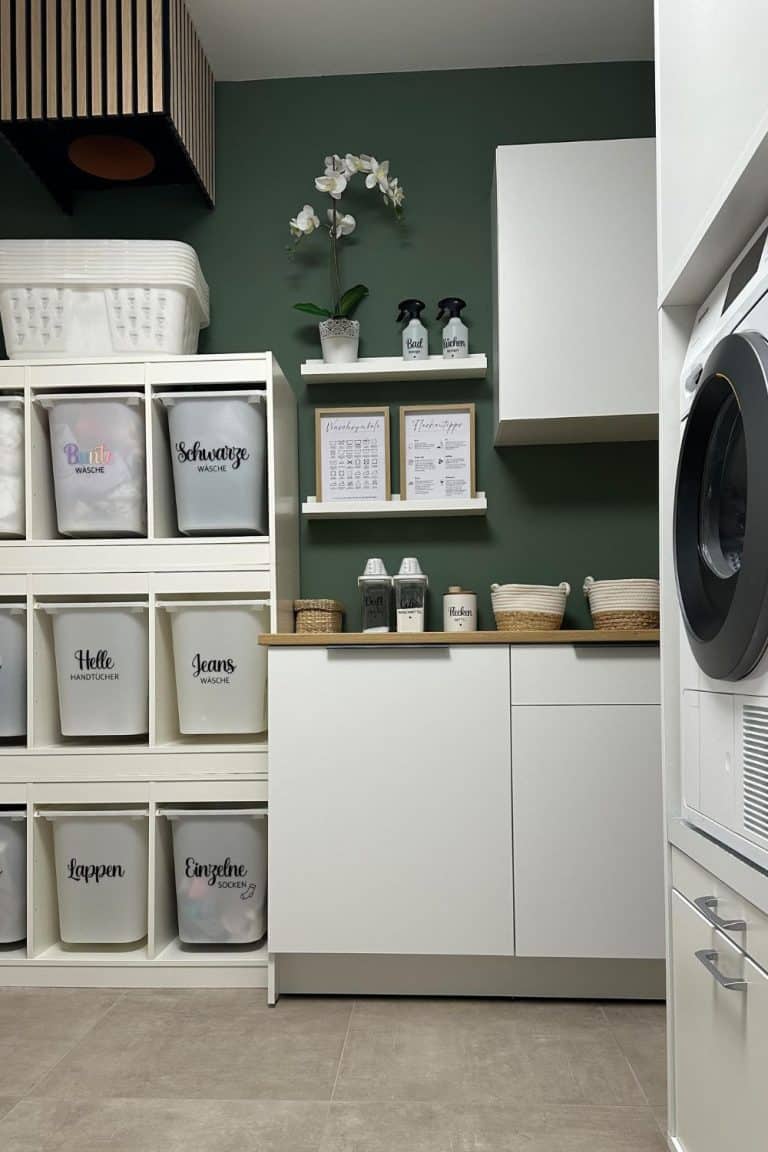 This DIYer's Laundry Room Ideas Made Sorting So Satisfying